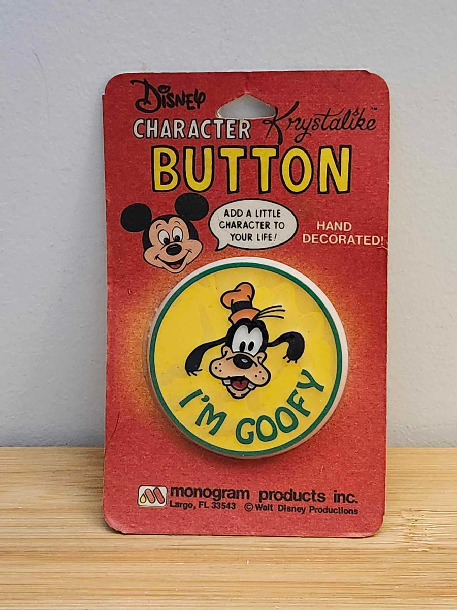 Button - Character Button - Goofy - I'm Goofy – Canada's Disney Connection
