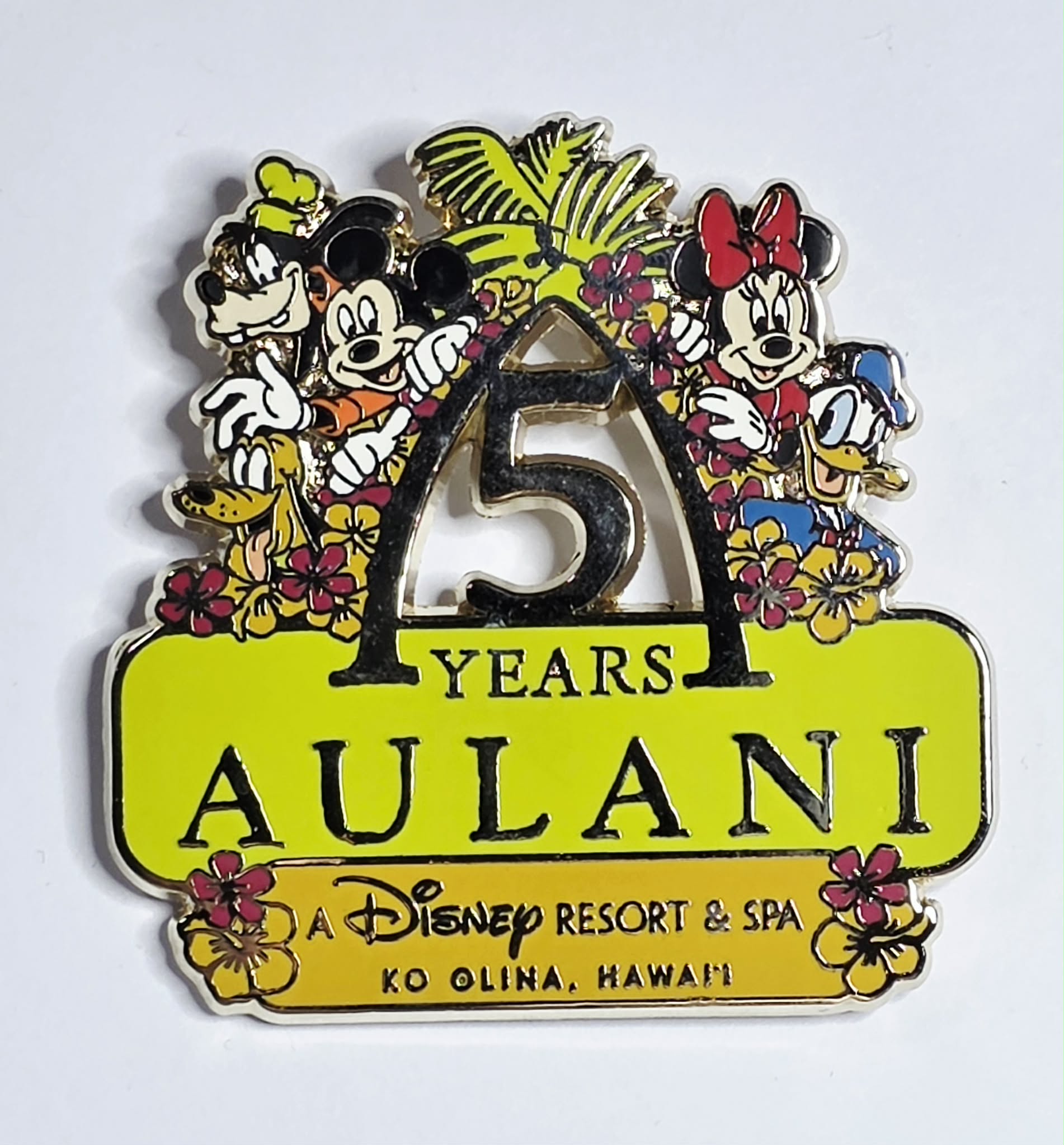 Mickey Mouse, Minnie Mouse, Donald Duck, Goofy, and Pluto - Aulani 5 Y ...