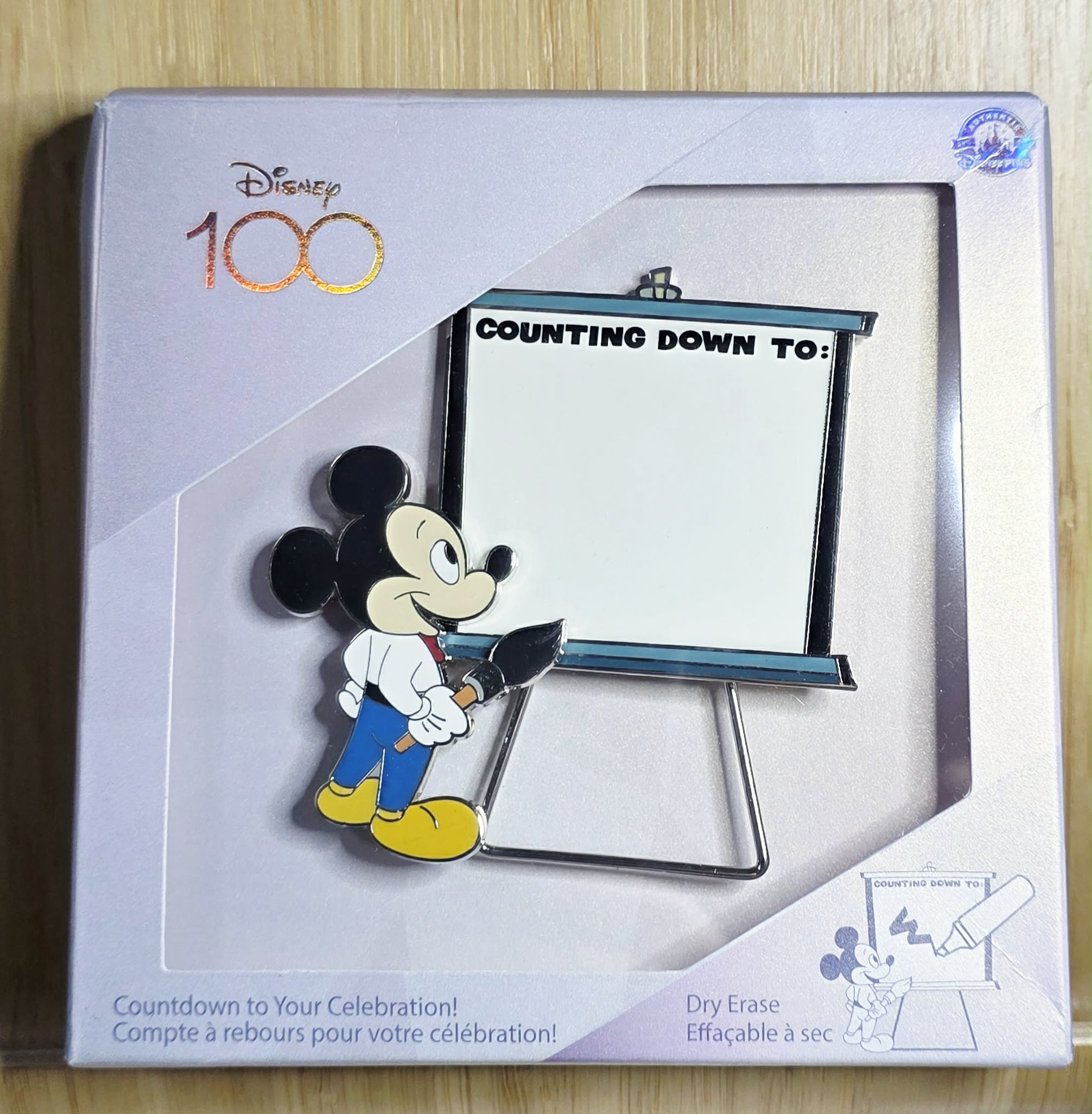 Disney 100 Years of Wonder Mickey Mouse Countdown Jumbo Easel – Canada ...