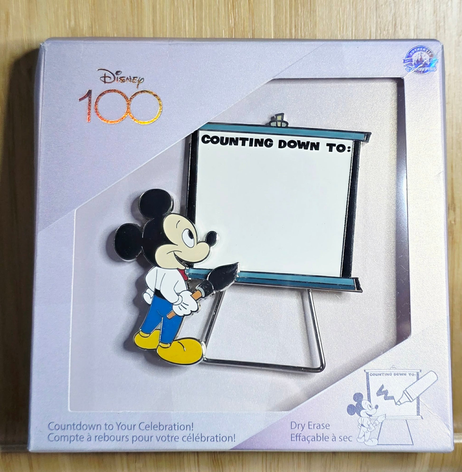 Disney 100 Years of Wonder Mickey Mouse Countdown Jumbo Easel – Canada ...